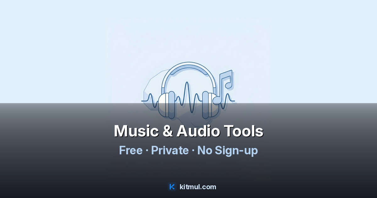 Split Audio Stems - Online & Free - Kitmul